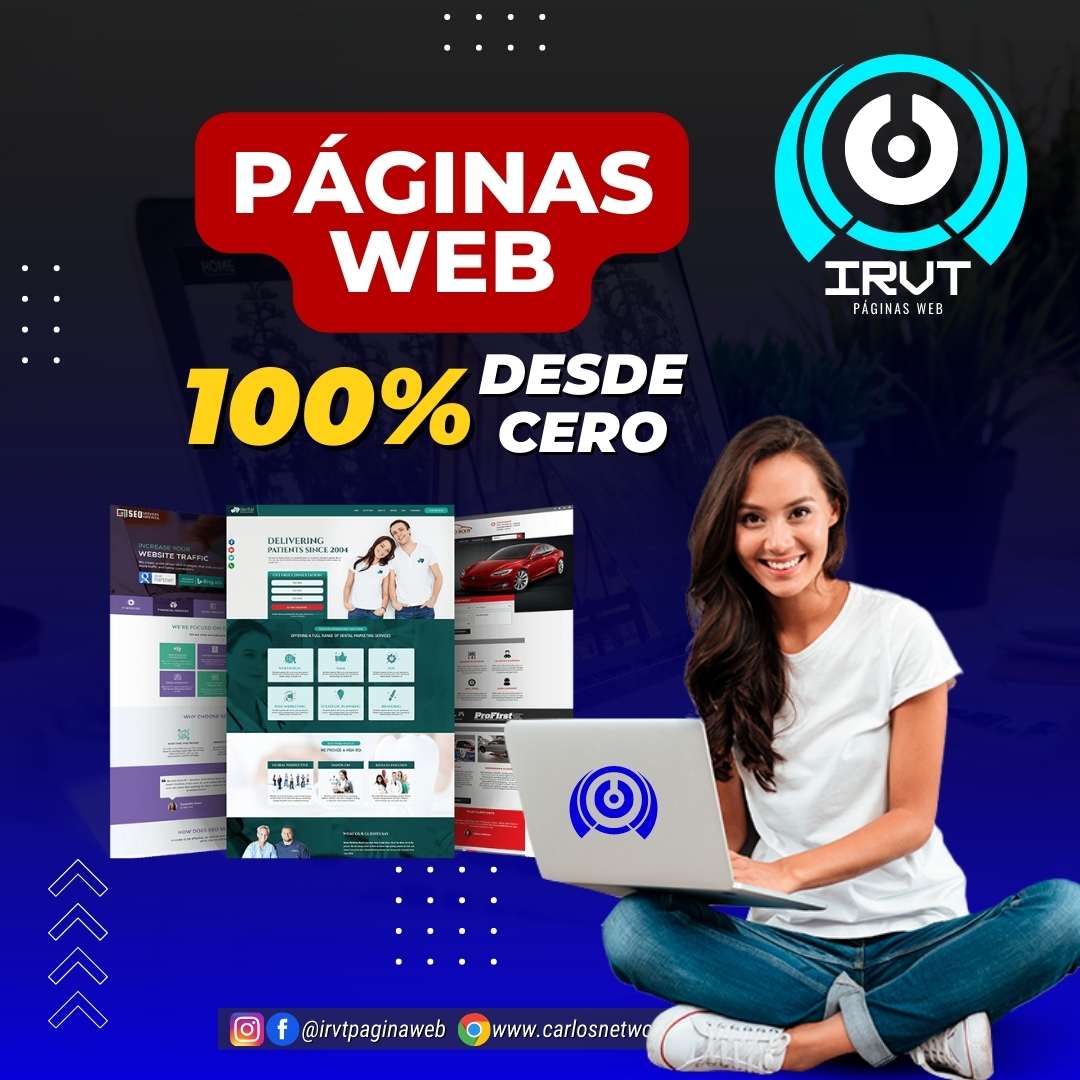 Diseño de paginas web – IRVT Páginas web Lima Perú